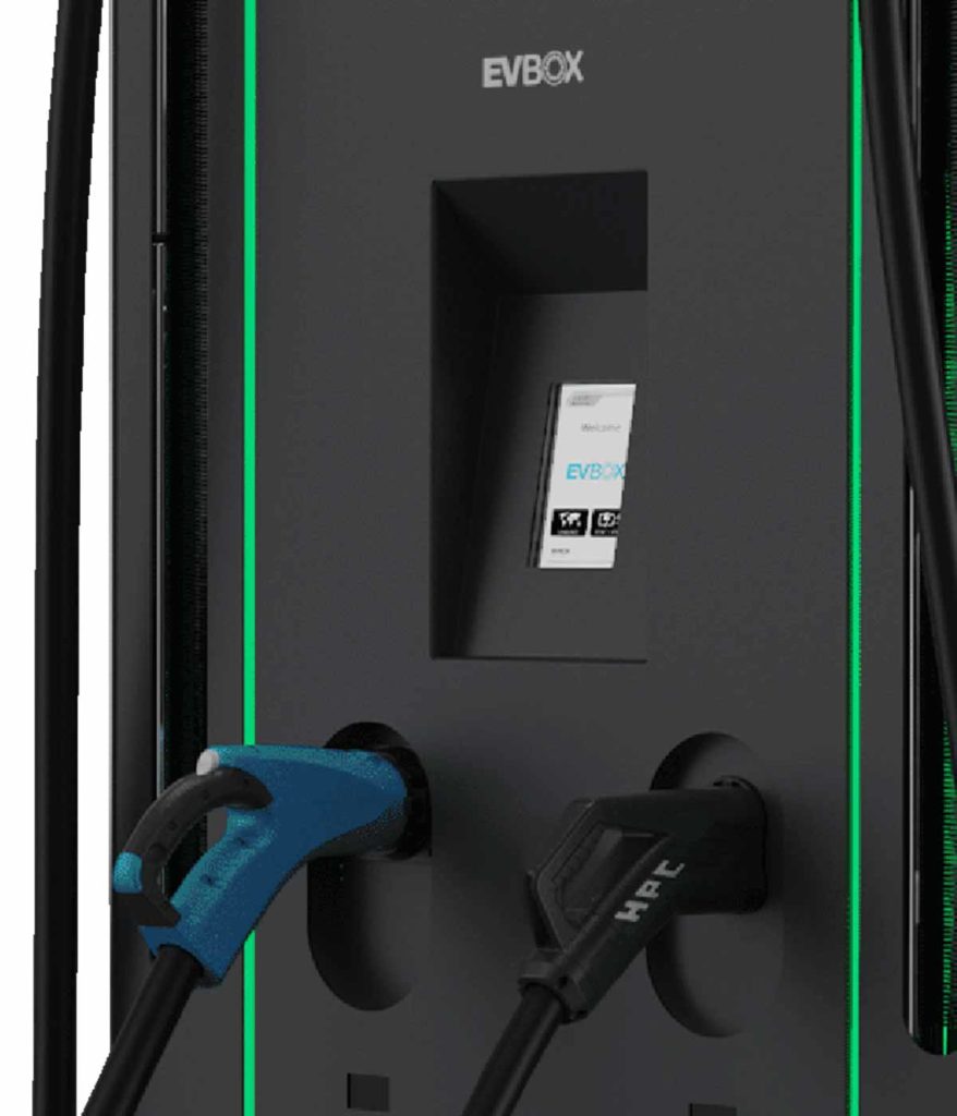 EVBox Troniq - Level 3 DC Fast Charger For Electric Cars